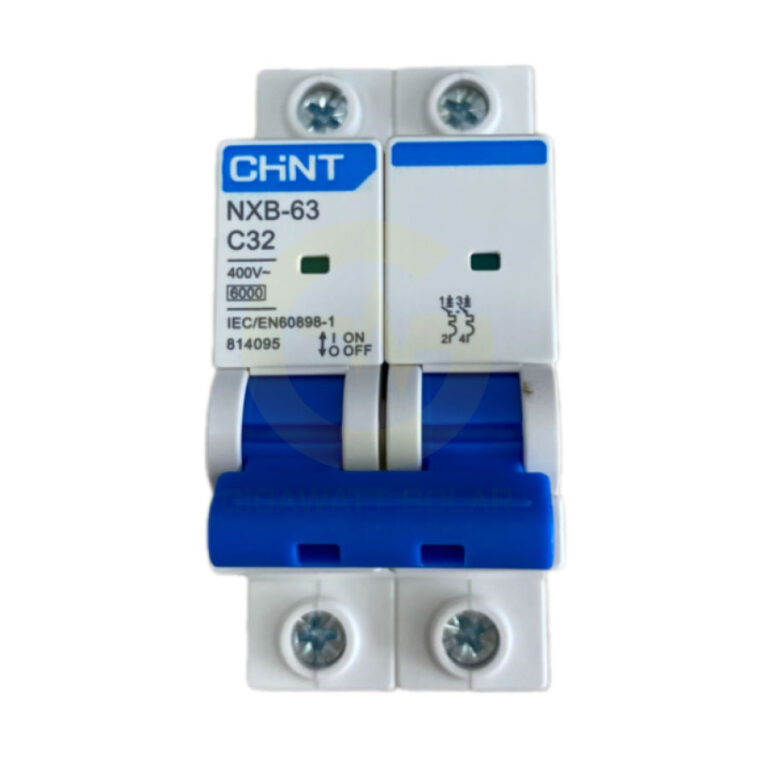 Aptomat MCB Chint NXB-63 2P C32 6kA | Gigawatt Solar